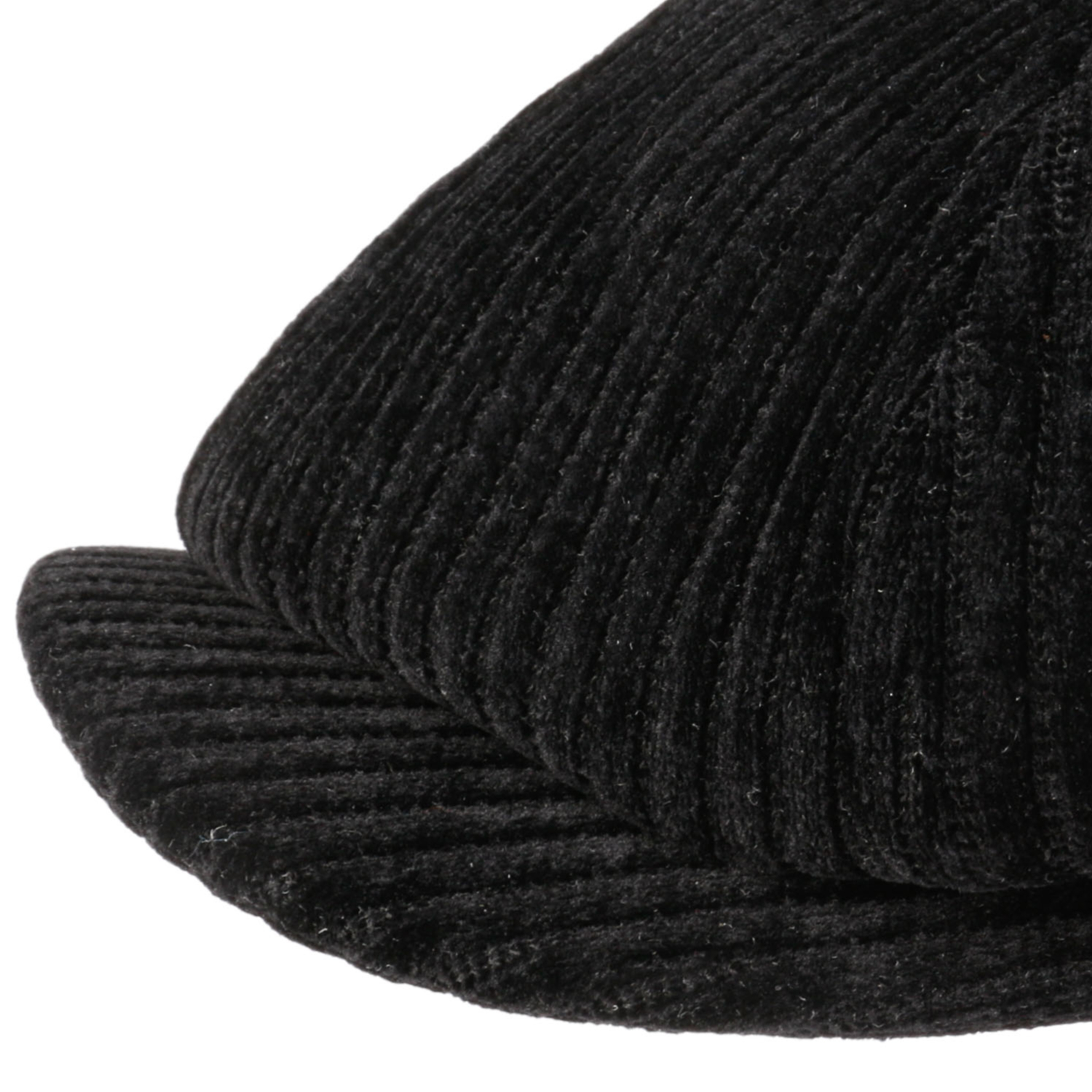 Sixpence / Flat cap - Stetson Hatteras Corduroy Jersey Newsboy Cap (sort)